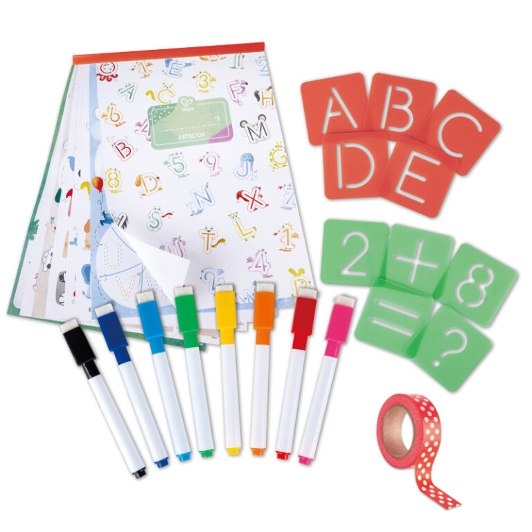 Harjutuskomplekt "Tähed ja numbrid" - Taibutera